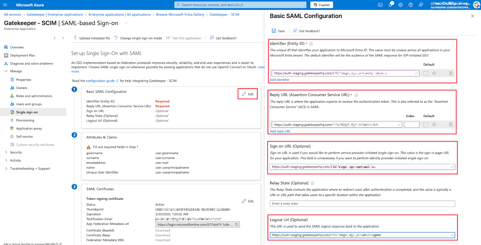 Configure SCIM for Microsoft Entra